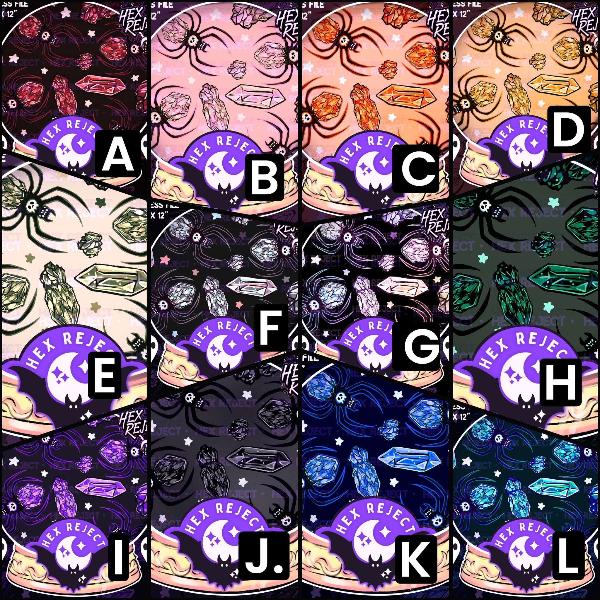 Spider : Hextober - Seamless file