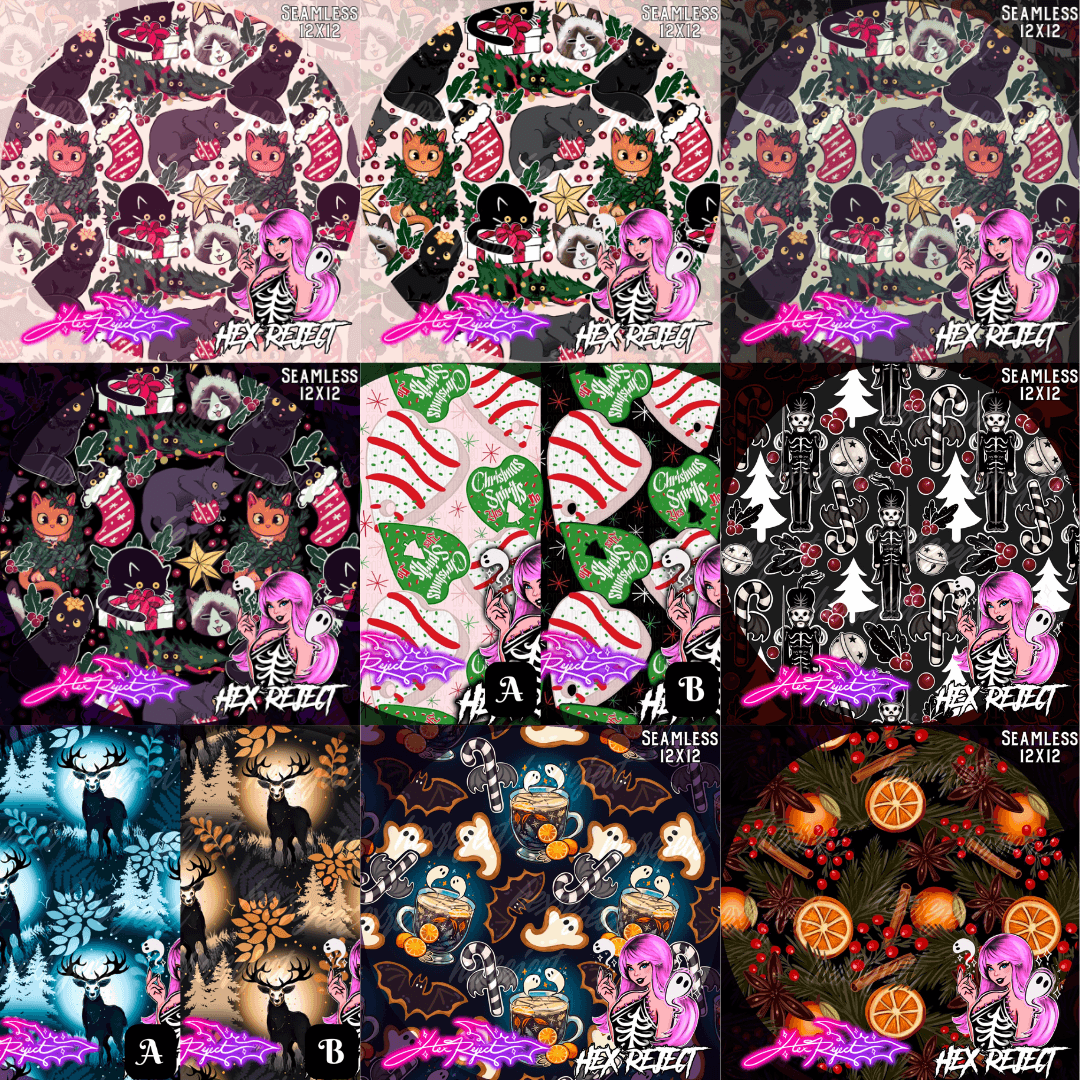 Hexmas 2023 - Seamless bundle w/ coords