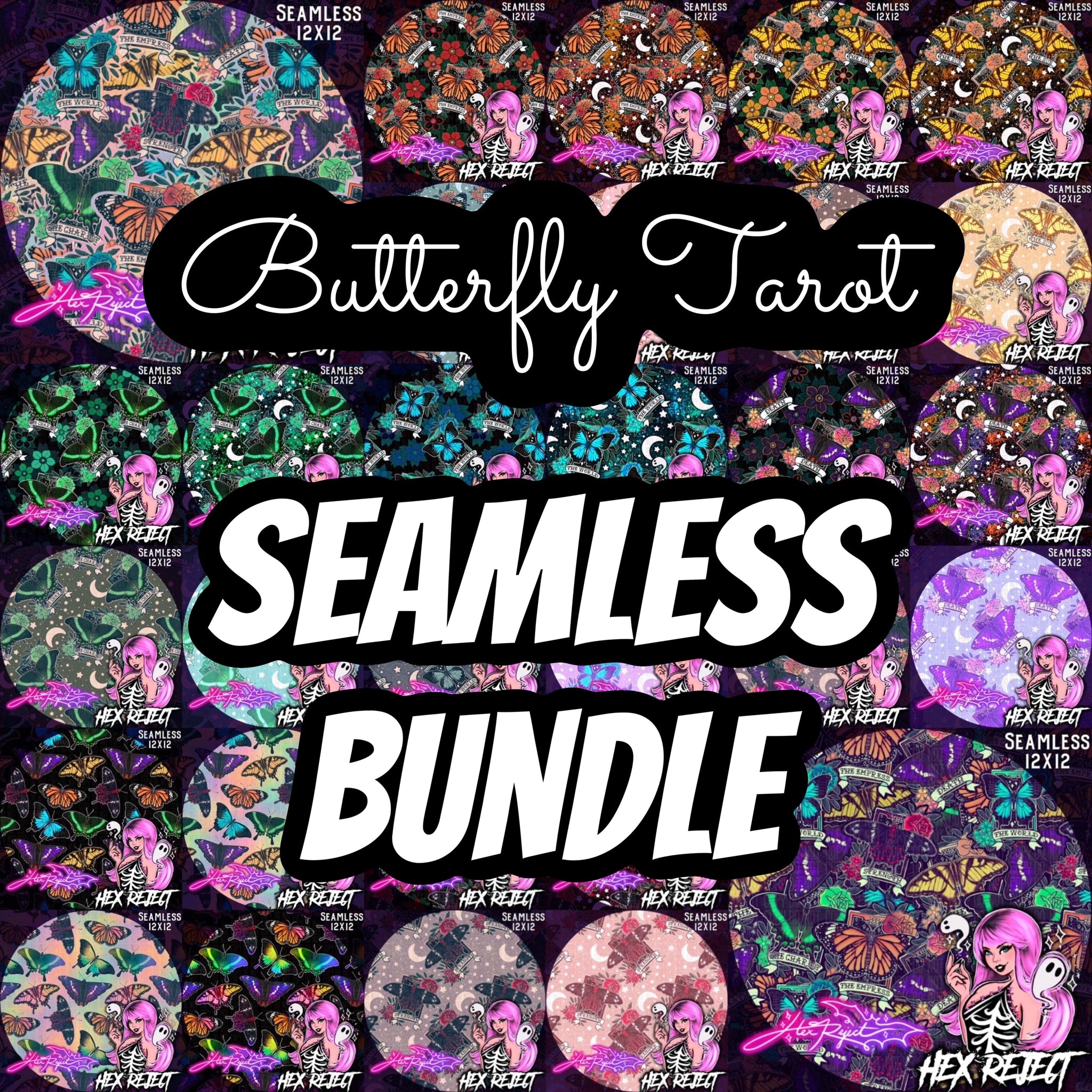Butterfly Tarot - Seamless bundle