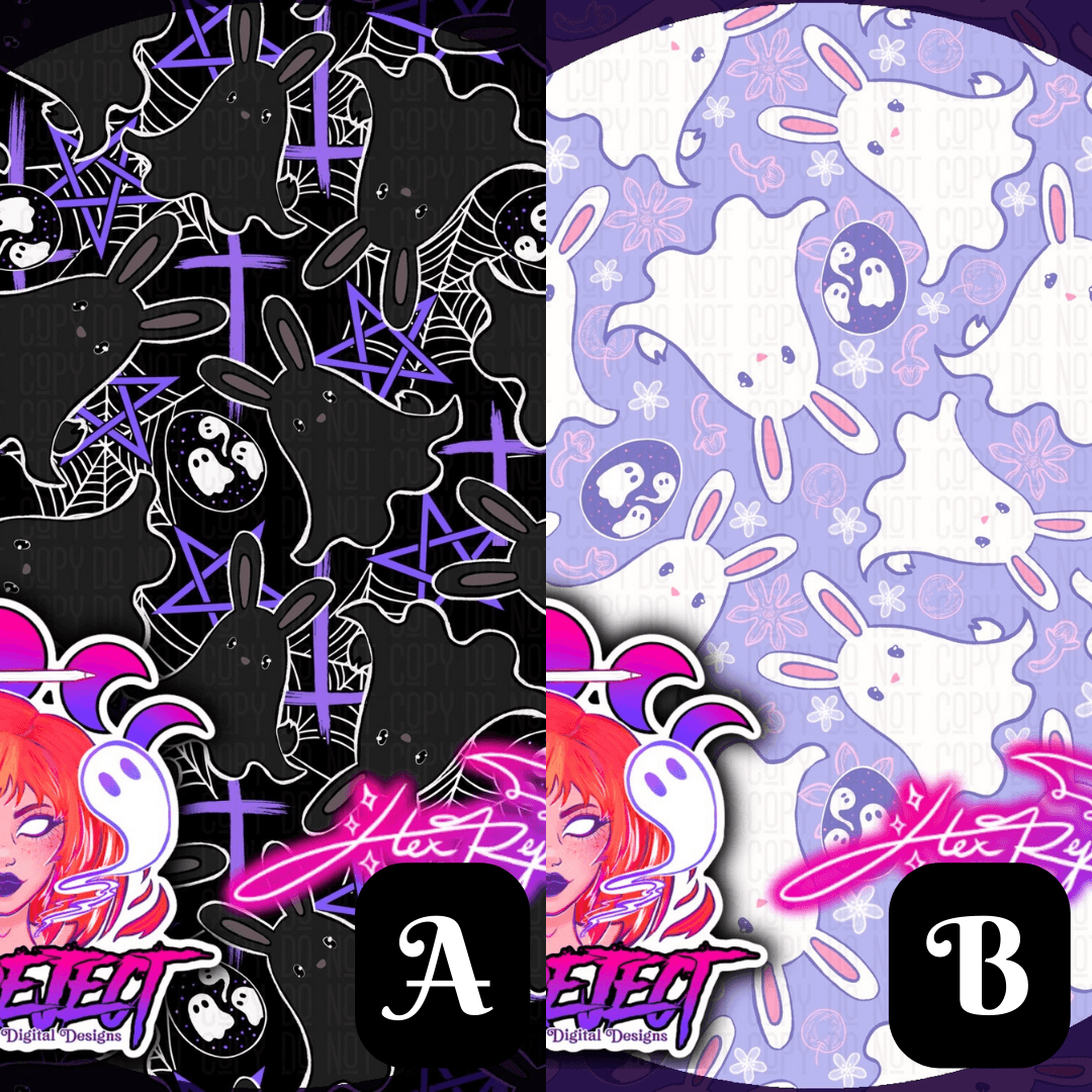 Ghost Bunnies - Seamless File